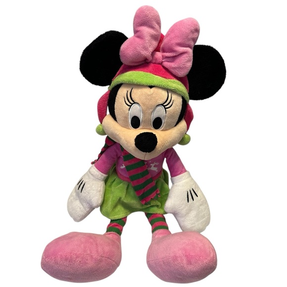 Disney | Toys | Disney Minnie Mouse Snowflake Winter Outfit 9 Plush ...